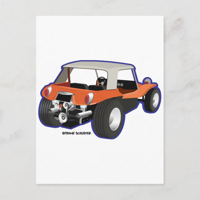Dune Buggy Manx Postcard | Zazzle
