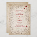 Dungeon Map RPG Gamer Wedding Invitation | Zazzle