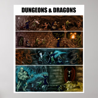 Dungeons And Dragons Posters | Zazzle