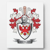 Dunlap Family Crest Coat of Arms Plaque | Zazzle