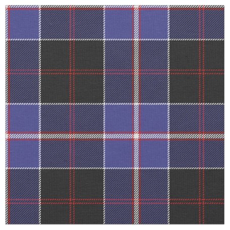 Watson Tartan Print Fabric | Zazzle