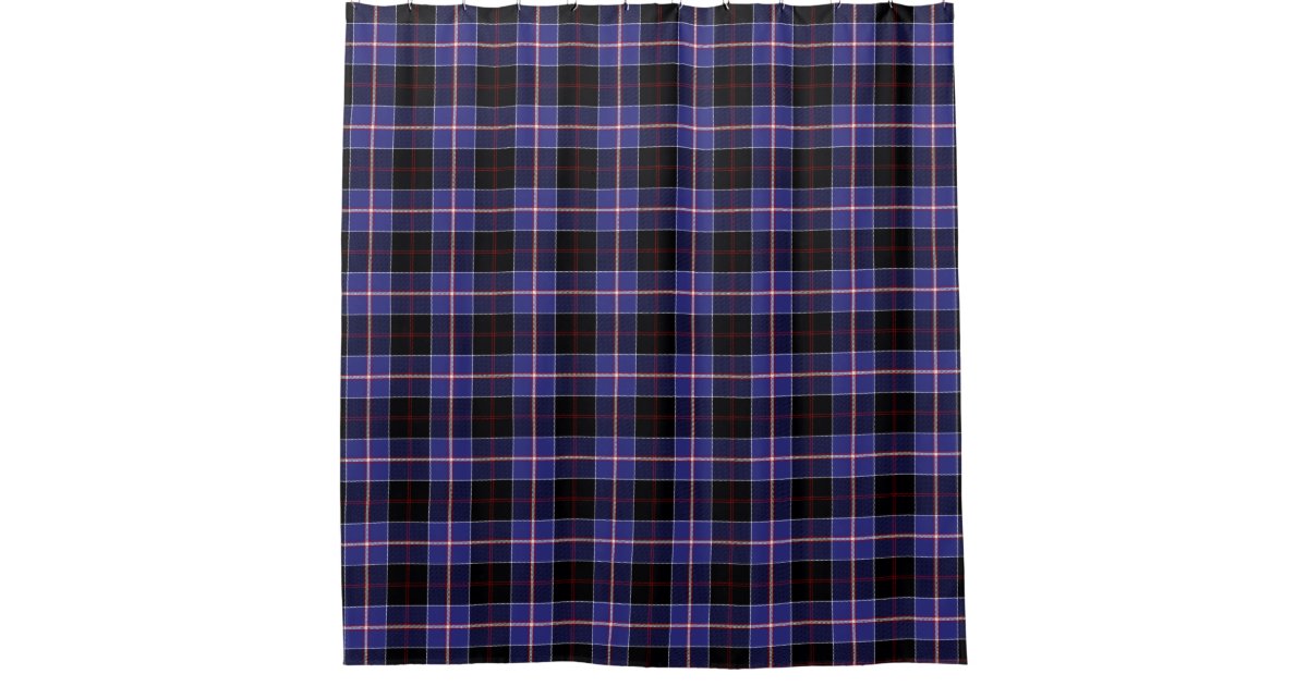 Dunlap Tartan Shower Curtain | Zazzle