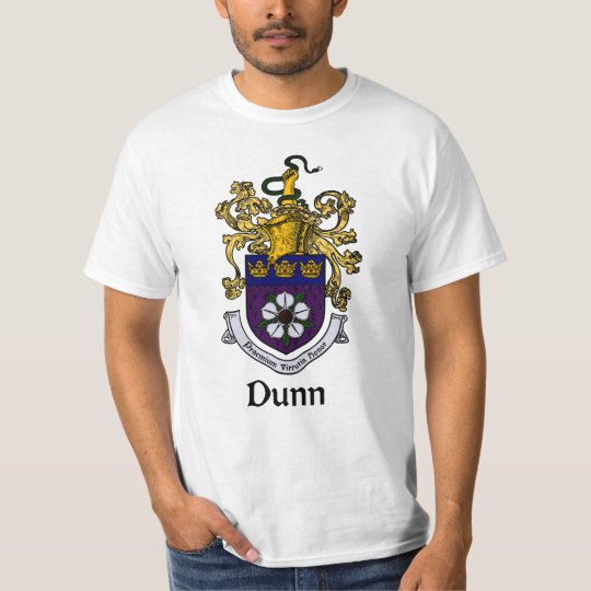Dunn Family Crest/Coat of Arms T-Shirt | Zazzle.com