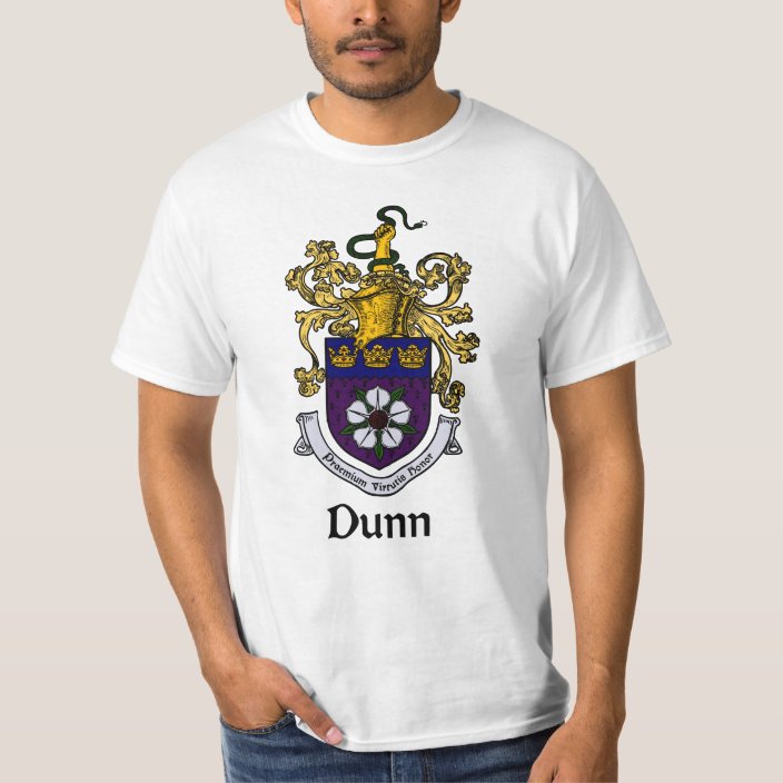 Dunn Family Crest/Coat of Arms T-Shirt | Zazzle.com