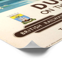 Dunoon On The Firth Of Clyde Vintage Travel Poster | Zazzle