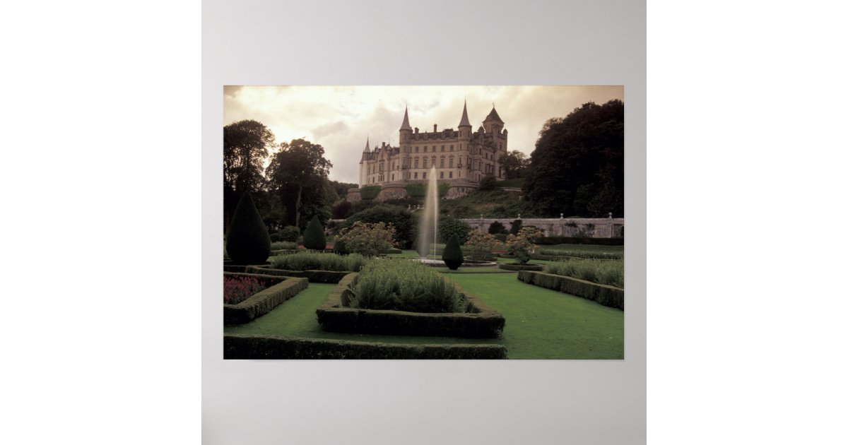 Dunrobin Castle, Scotland Poster | Zazzle
