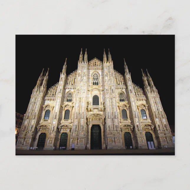 Duomo di Milano, Italia (Milan, Italy Duomo) Postcard | Zazzle