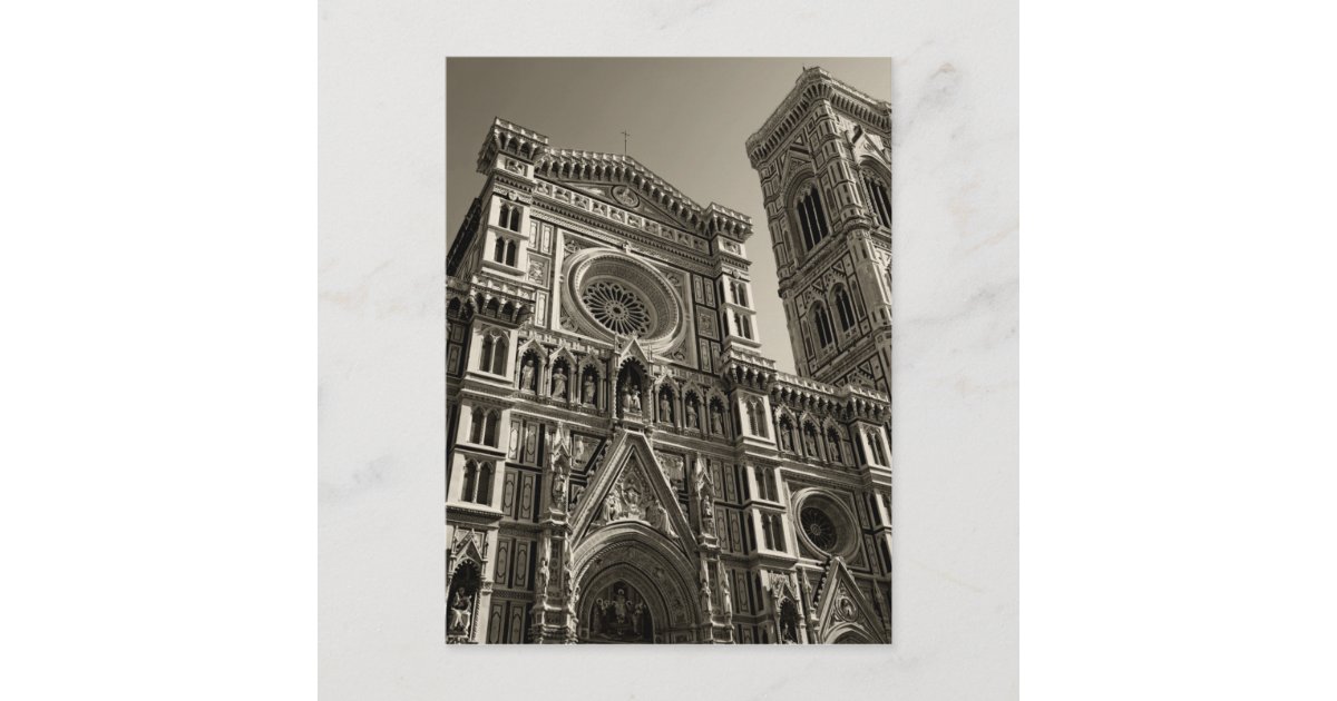 duomo in florence italy postcard | Zazzle