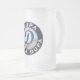 Dupa Baseball logo Frosted Glass Beer Mug | Zazzle