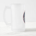 Dupa Baseball logo Frosted Glass Beer Mug | Zazzle