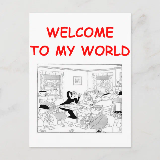 duplicate bridge postcard | Zazzle