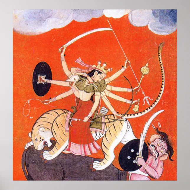 Durga Poster | Zazzle
