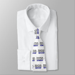 During The Day I Dress Up Like A Radiologist Tie | Zazzle