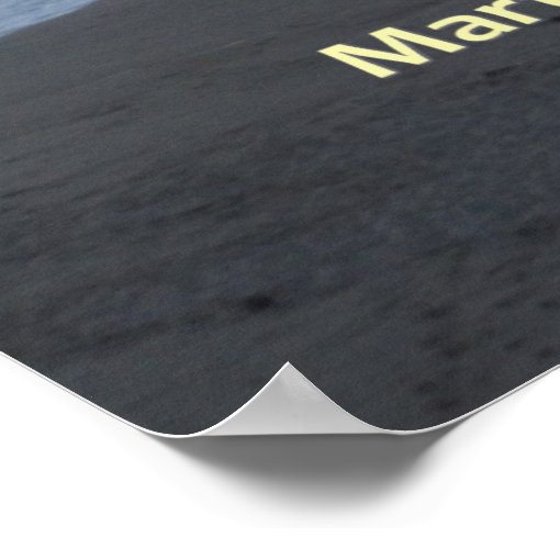 Dusky Beach Poster | Zazzle