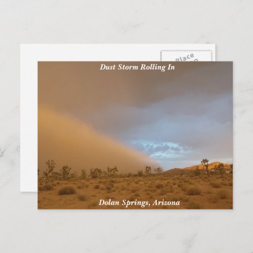 Dust Storm Postcard | Zazzle