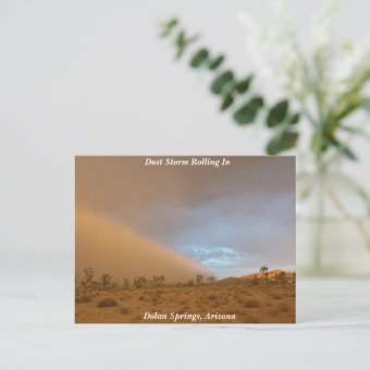 Dust Storm Postcard | Zazzle