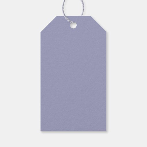 Dusty Blue and Purple Boho | Rainbow Baby Shower Gift Tags | Zazzle