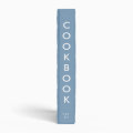 Dusty Blue Buffalo Plaid Recipe Cookbook 3 Ring Binder | Zazzle