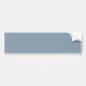 Dusty Blue Solid Color Bumper Sticker | Zazzle