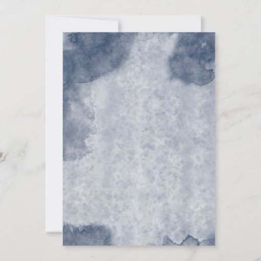 dusty blue wedding invitation | Zazzle
