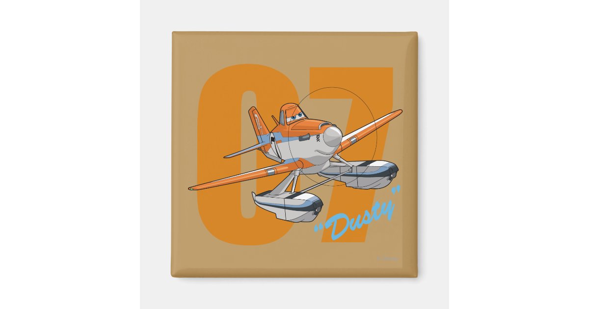 Dusty Character Art Magnet | Zazzle