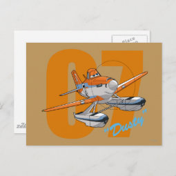 Dusty Character Art Postcard | Zazzle