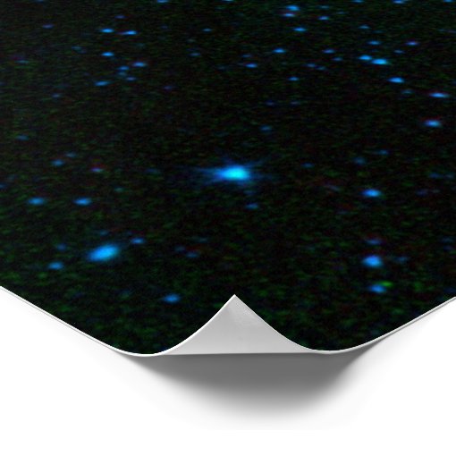Dusty Eye of Helix Nebula by Spitzer Telescope Poster | Zazzle