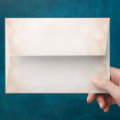 Dusty Peach, Leaf Design Mailing Envelope | Zazzle