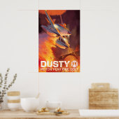 Dusty - Piston Peak Fire Dept Poster | Zazzle