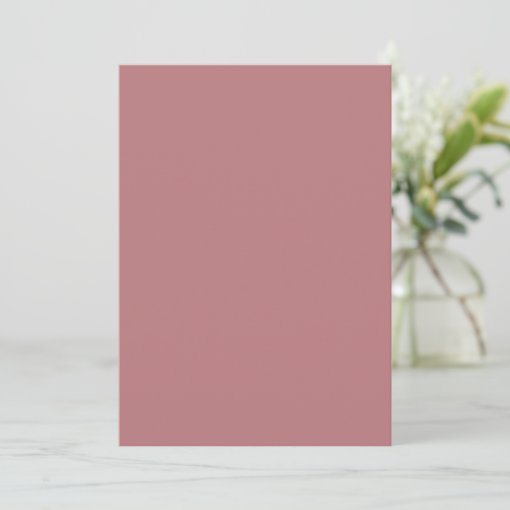 Dusty Rose Background Template Wedding | Zazzle