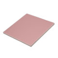 Dusty Rose Magenta -- Soft Pink Solid Color Ceramic Tile | Zazzle