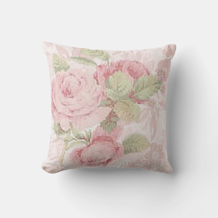 Dusty Rose Pillow | Zazzle.com