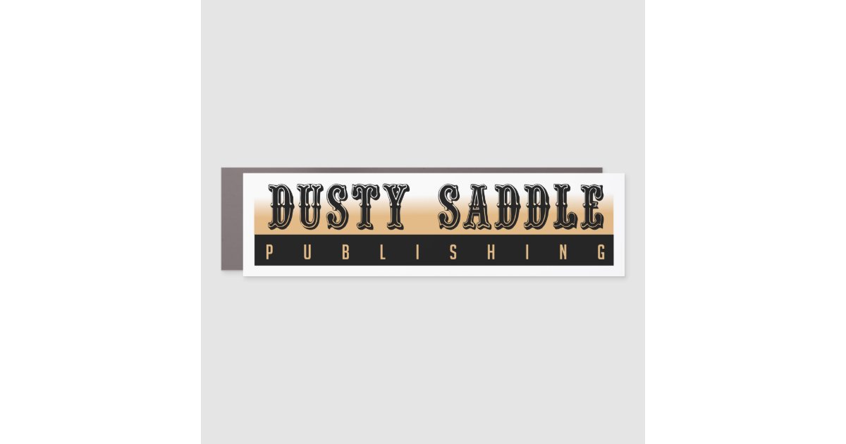 Dusty Saddle Publishing Car Magnet | Zazzle