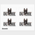 Dutch Shepherd -Hollandse Herdershond Rectangular Sticker | Zazzle