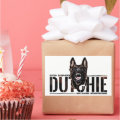 Dutch Shepherd -Hollandse Herdershond Rectangular Sticker | Zazzle