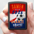 Dutch Soccer Fan Supporting The Netherlands Team Zippo Lighter | Zazzle