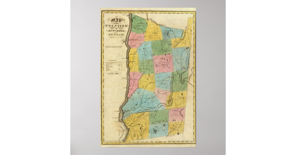 Dutchess, Putnam counties Poster | Zazzle