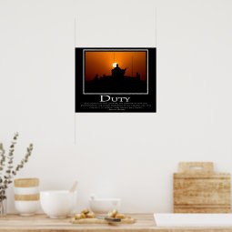 Duty Poster | Zazzle