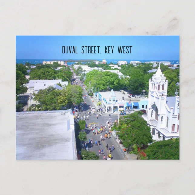 Duval Street, Key West Florida Postcard | Zazzle
