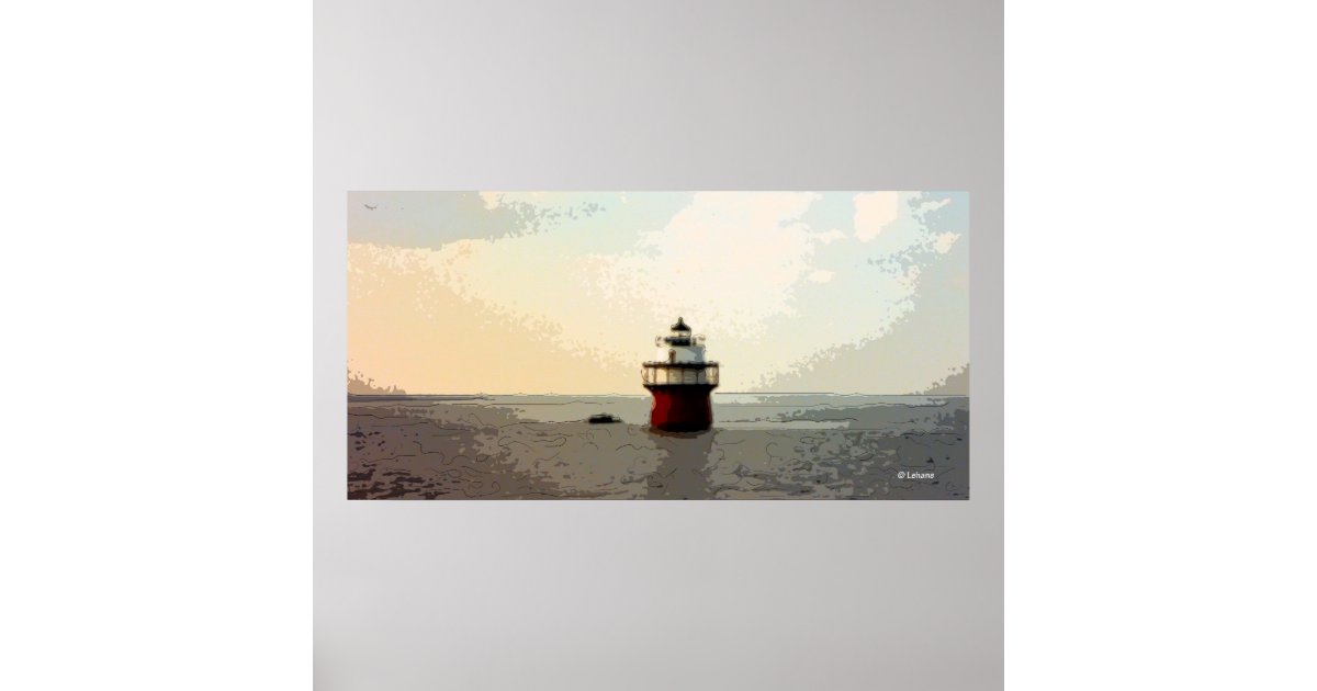 Duxbury Pier, Bug Light Poster | Zazzle