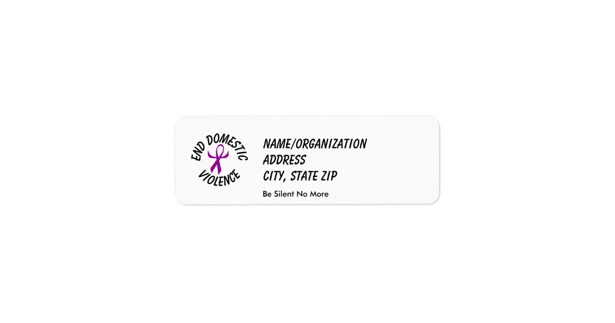 DVA Ribbon (humanized) 2 Label | Zazzle