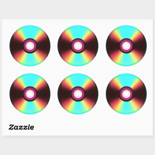 DVD Stickers | Zazzle