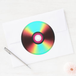 DVD Stickers | Zazzle