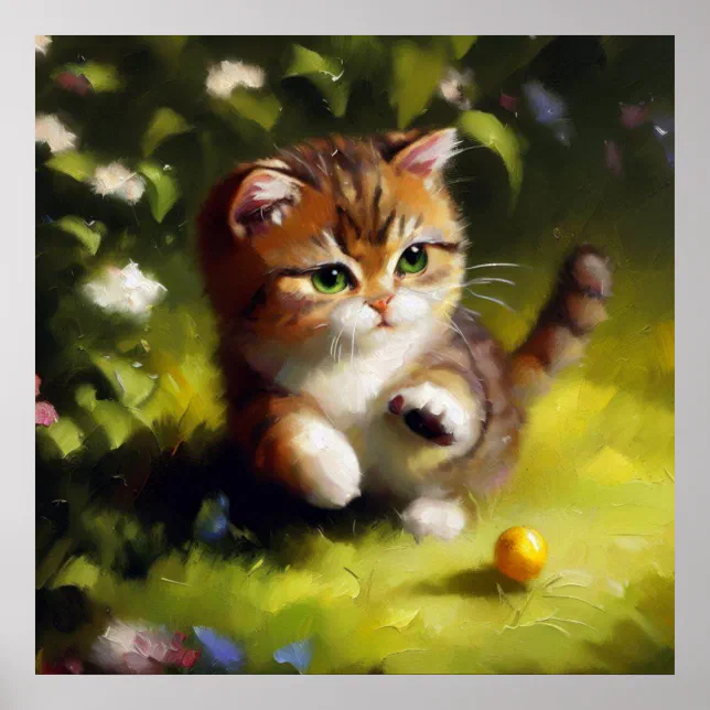 Dwarf Cat Poster | Zazzle