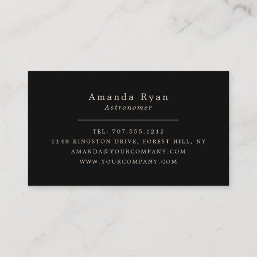 Dwarf Planet Ceres, Astronomy Business Card | Zazzle