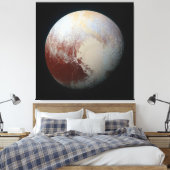 Dwarf Planet Pluto Canvas Print | Zazzle