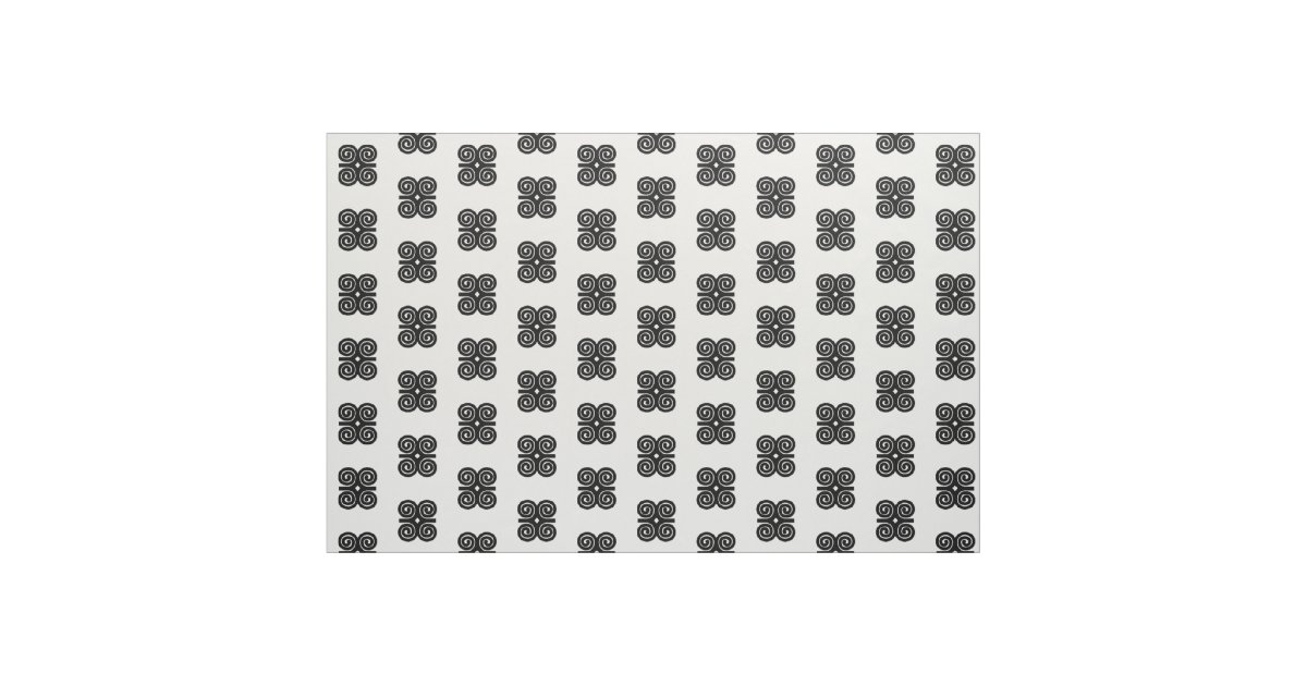 Dwennimmen Strength | Humility Adinkra Symbol Fabric | Zazzle