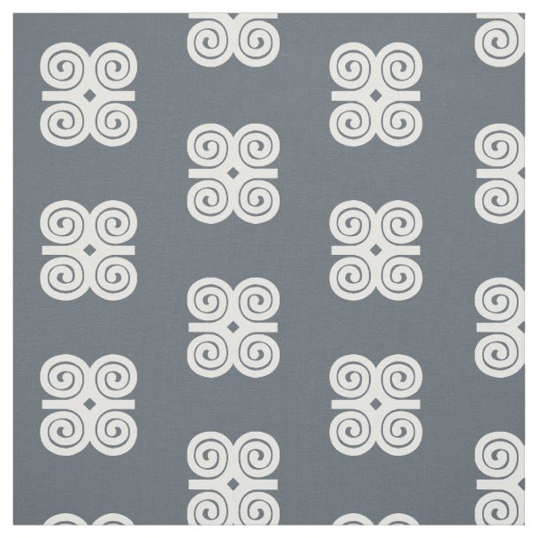 Sankofa | Return and get it - Adinkra Symbol Fabric | Zazzle