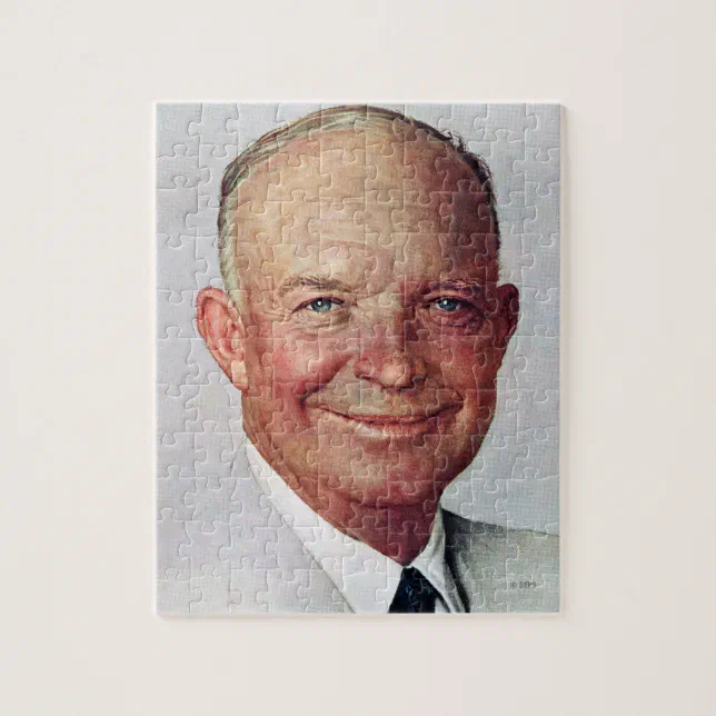Dwight D. Eisenhower Jigsaw Puzzle | Zazzle