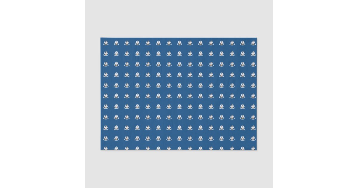 Dynamic Louisiana State Flag Graphic on a Tissue Paper | Zazzle
